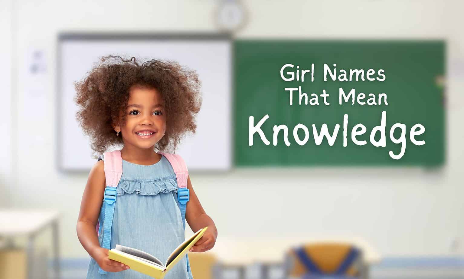 Girl Names That Mean Smart | MomsWhoThink.com