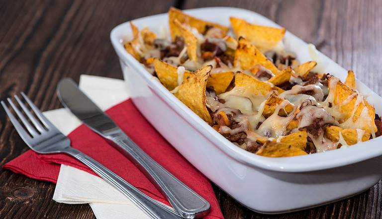 Zesty Chicken Nacho Bake Recipe