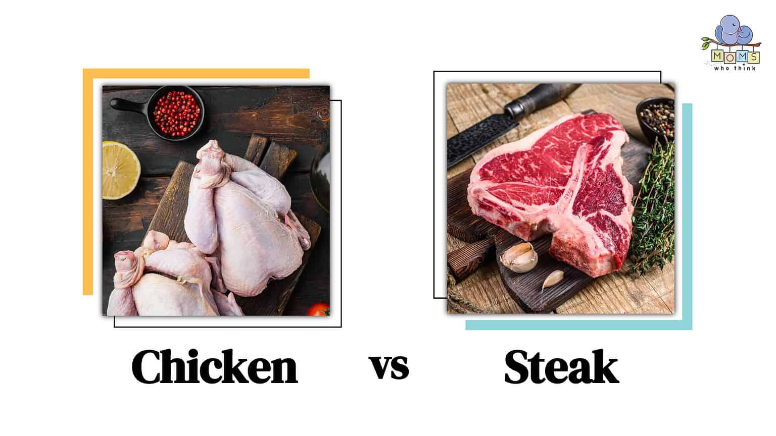Steak vs. Chicken: Side By Side Nutrition Comparison