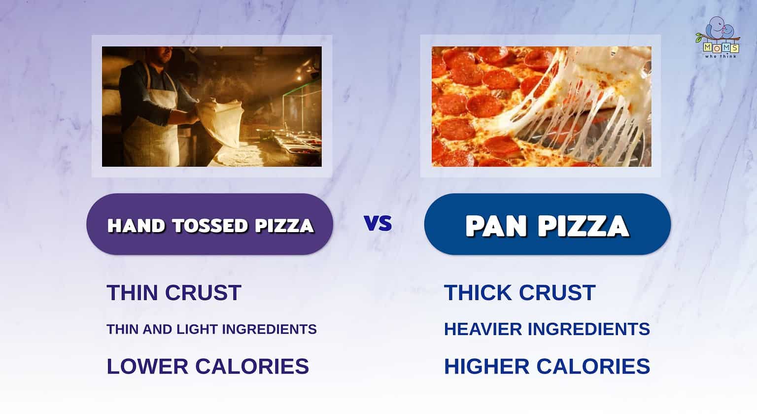 Hand Tossed vs. Pan Pizza: Crust Thickness, Nutritional Differences ...