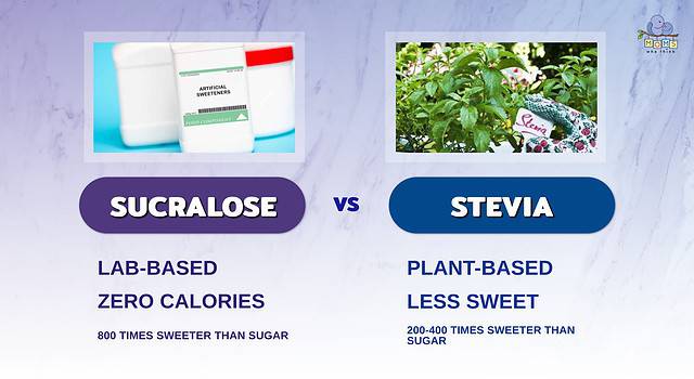 Sucralose vs. Stevia: Which is Healthier and 3 Key Differences