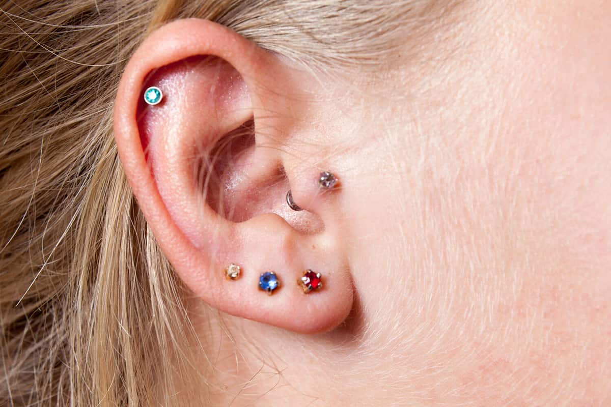 Free Ear Piercing Chart and Guide to Different Locations