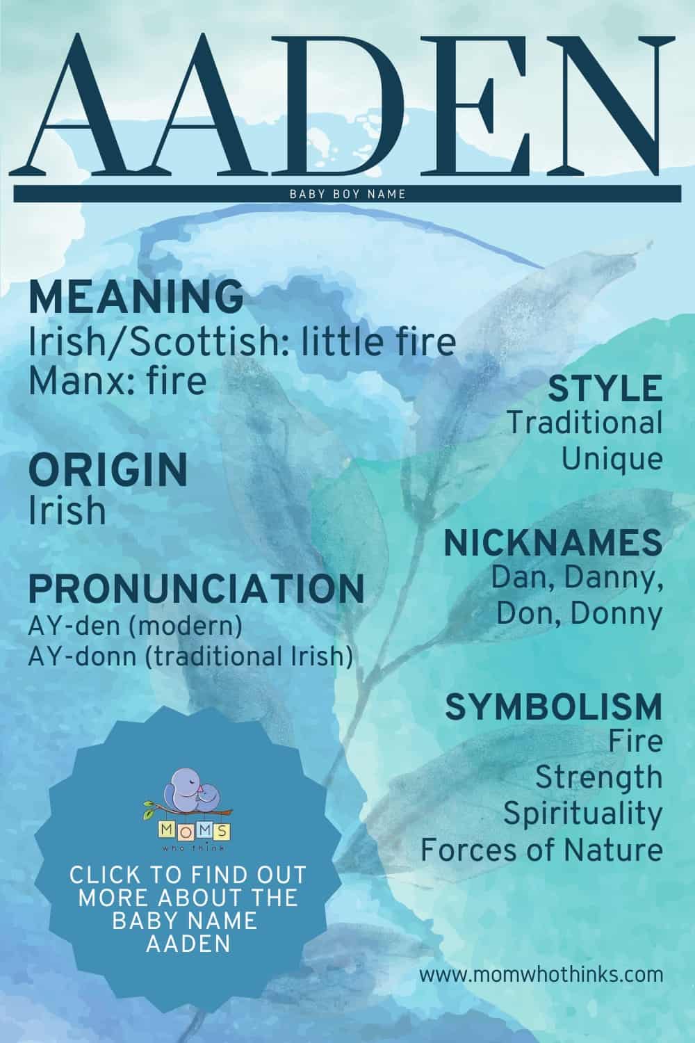 Aaden Name Meaning & Origin | Middle Names for Aaden