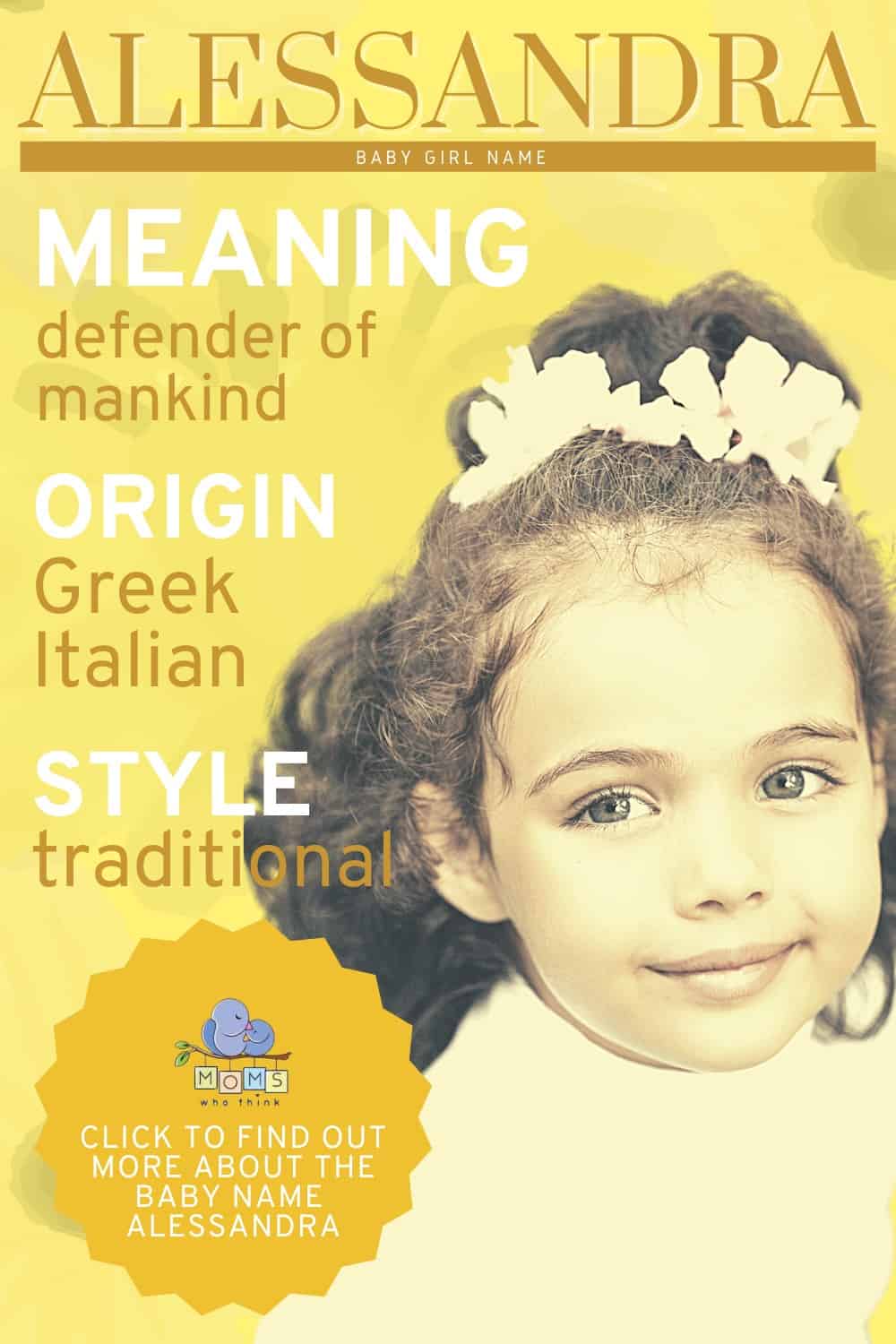 Alessandra Name Meaning & Origin | Middle Names for Alessandra