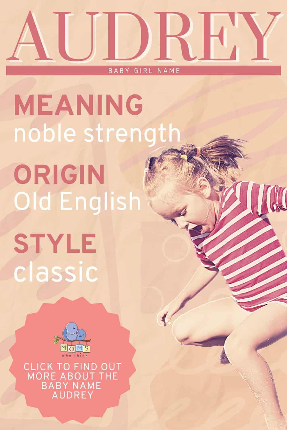 Audrey Name Meaning & Origin | Middle Names for Audrey