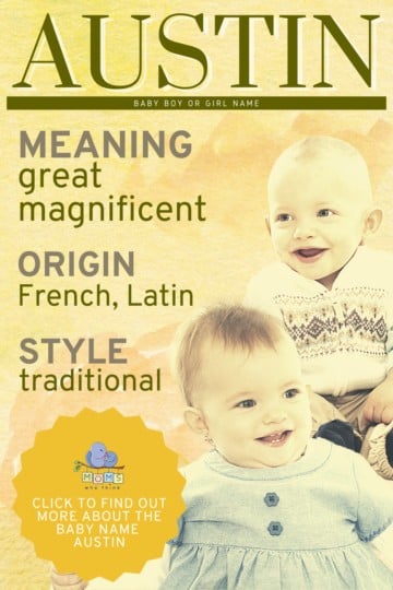 Austin Name Meaning & Origin | Middle Names for Austin