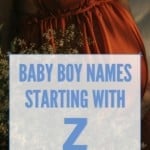 Baby Boy Names That Start With Z
