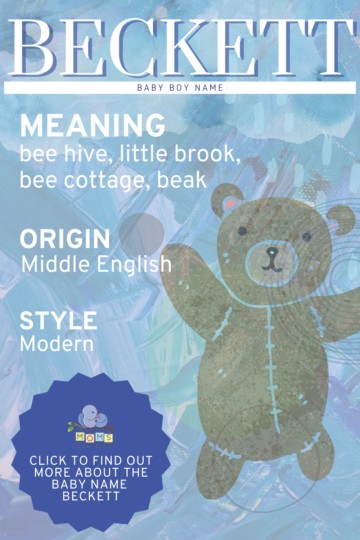 Beckett Name Meaning & Origin | Middle Names for Beckett