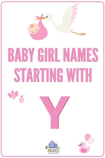 Unique Baby Girl Names That Start With Y