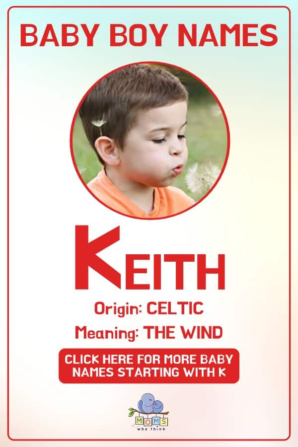 Baby Boy Names That Start With K