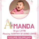 Baby Girl Names That Start With A