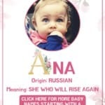 Baby Girl Names That Start With A