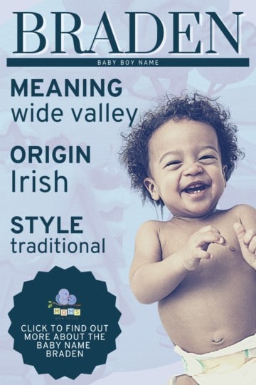 Braden Name Meaning & Origin | Middle Names for Braden