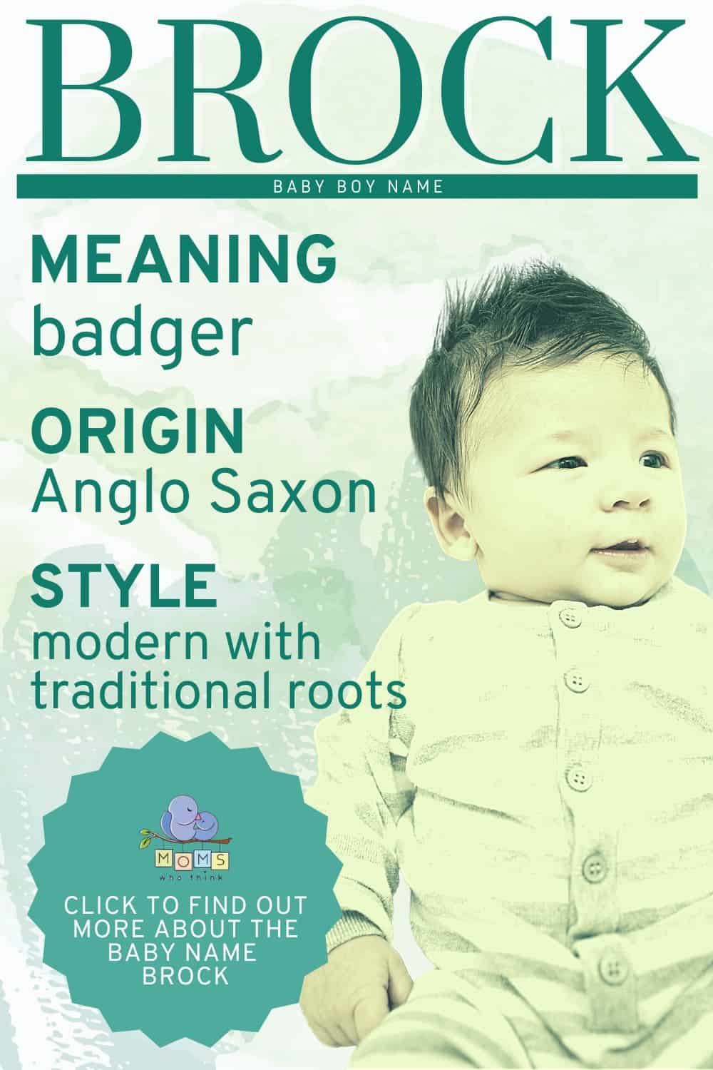 Brock Name Meaning & Origin | Middle Names for Brock
