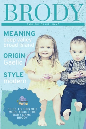 Brody Name Meaning & Origin | Middle Names for Brody