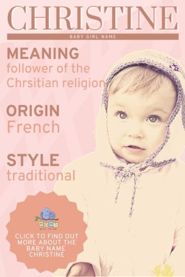 Christine Name Meaning & Origin | Middle Names for Christine