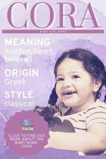 Cora Name Meaning & Origin | Middle Names for Cora