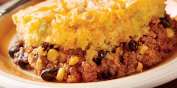 Cornbread Topped Chili