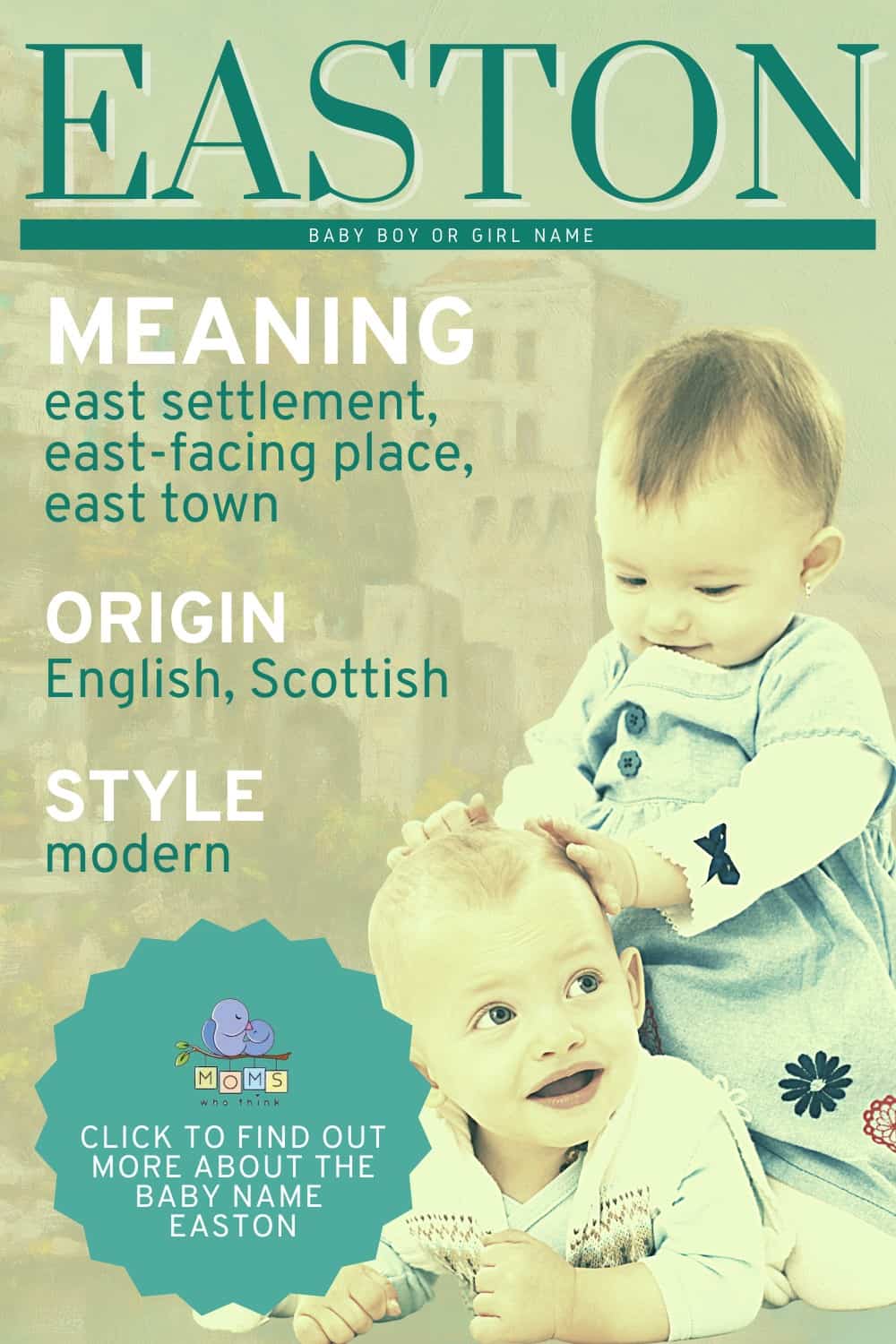 Easton Name Meaning & Origin | Middle Names for Easton