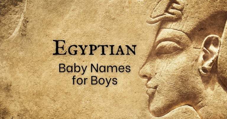Egyptian Baby Names for Boys | MomsWhoThink.com