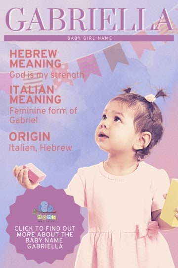 Gabriella Name Meaning & Origin | Middle Names for Gabriella