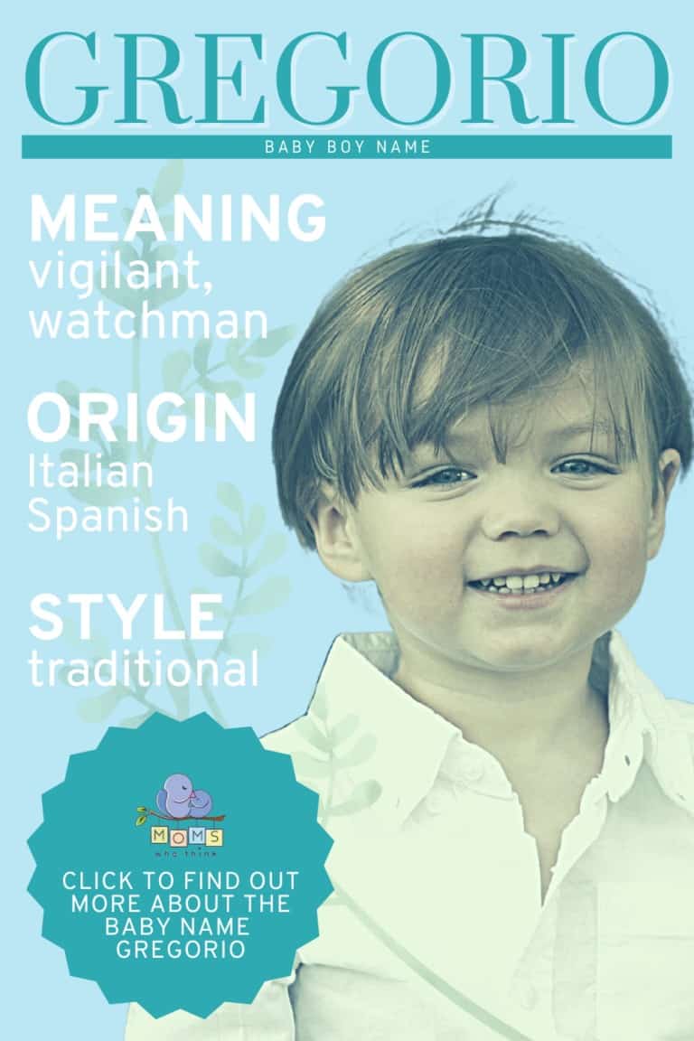 Gregorio Name Meaning & Origin | Middle Names for Gregorio