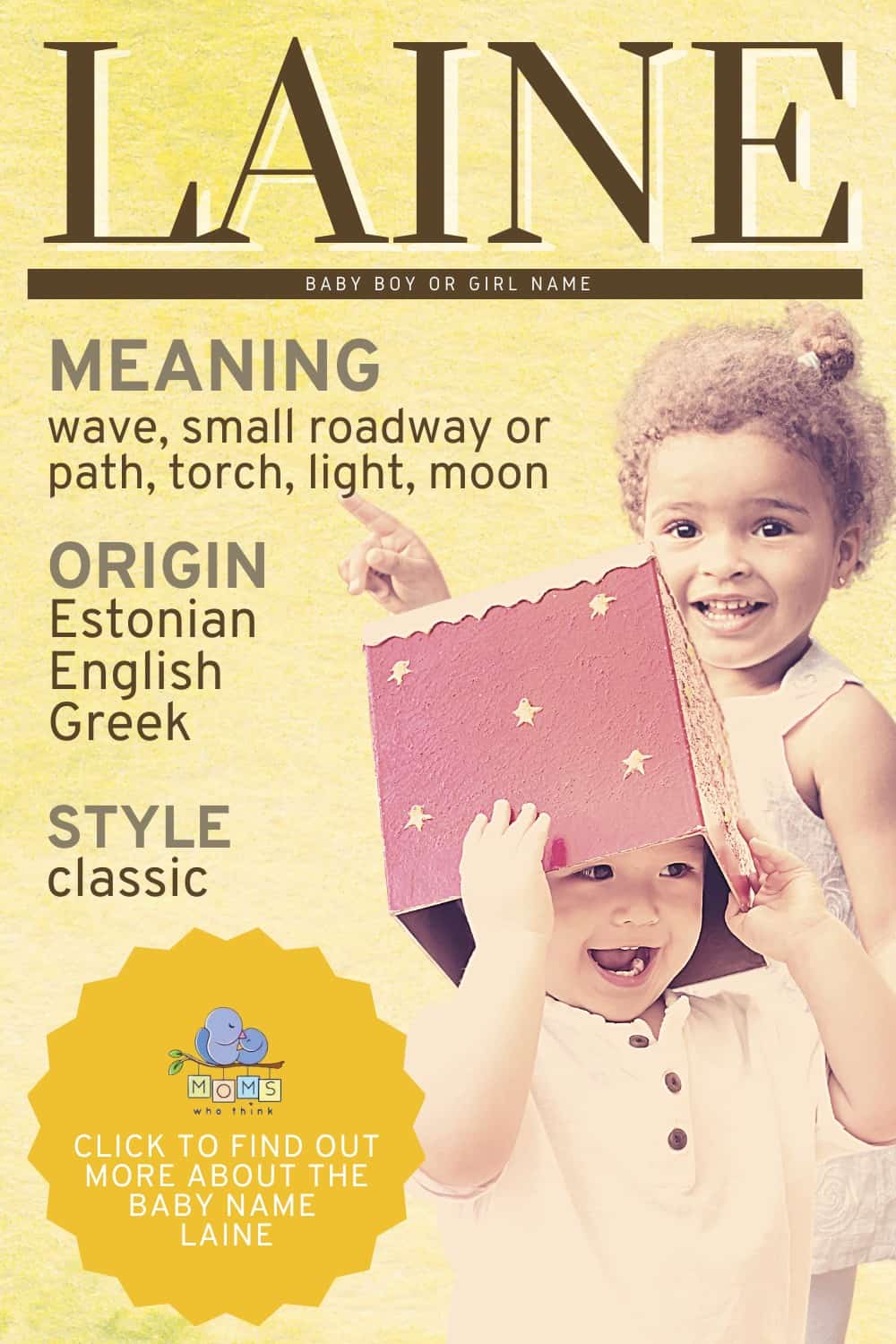 Laine Name Meaning & Origin | Middle Names for Laine