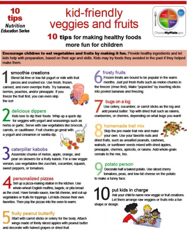 Kid-Friendly Fruits and Vegetables To Make Your Life Easier