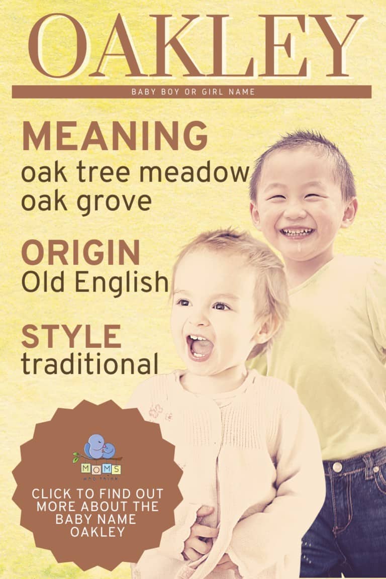 Oakley Name Meaning & Origin | Middle Names for Oakley