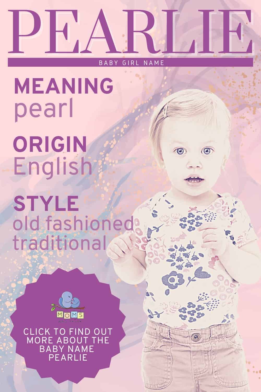 Pearlie Name Meaning & Origin | Middle Names for Pearlie
