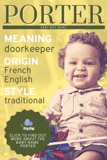Porter Name Meaning & Origin | Middle Names for Porter