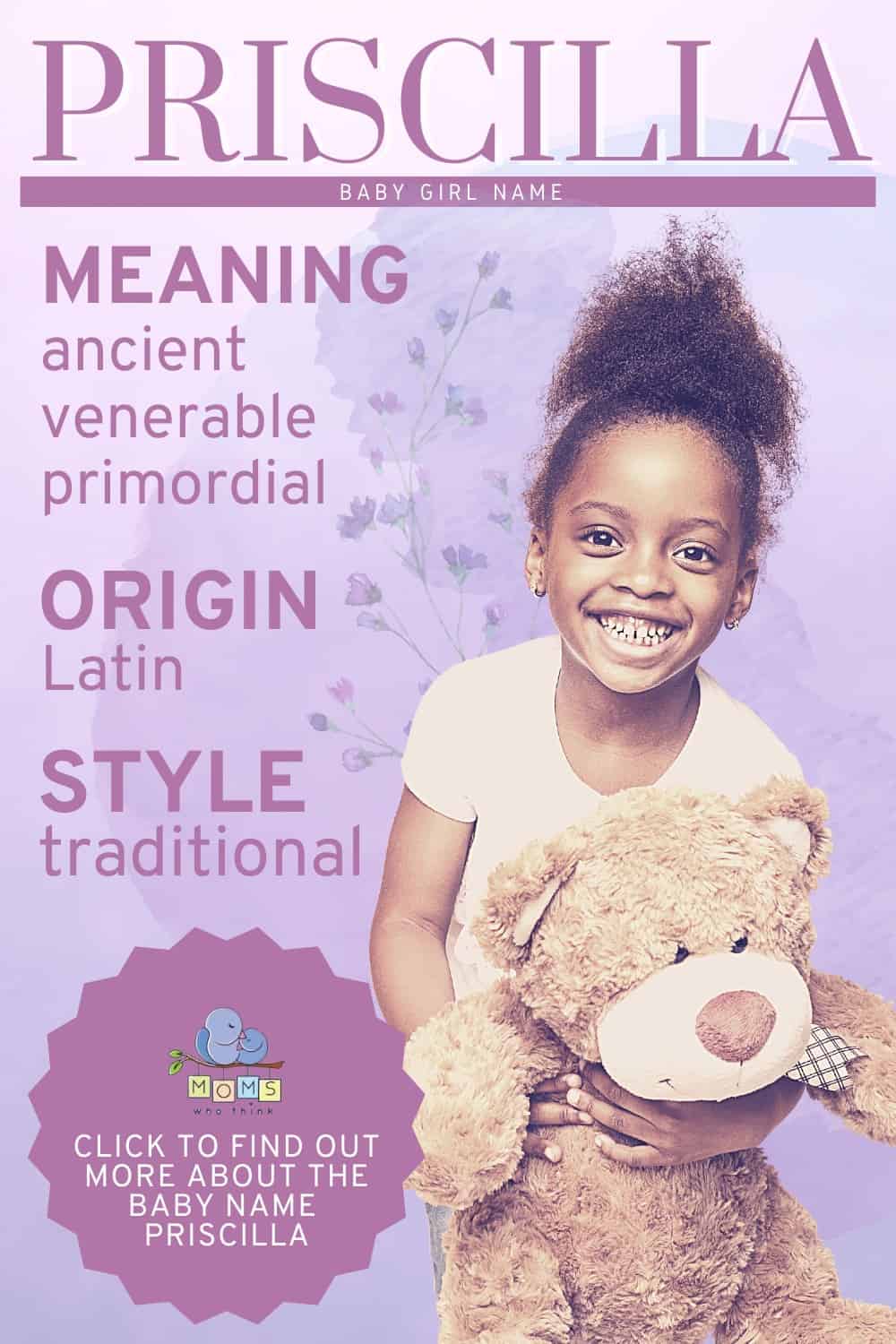 Priscilla Name Meaning & Origin | Middle Names for Priscilla