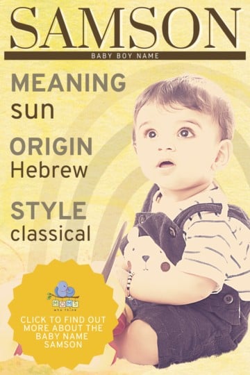 Samson Name Meaning & Origin | Middle Names for Samson