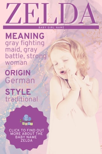 Zelda Name Meaning & Origin | Middle Names for Zelda