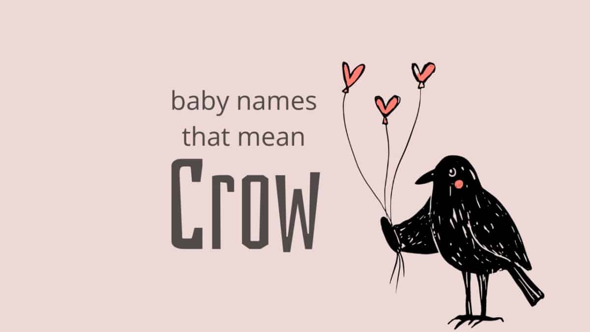 Girl Names That Mean Raven | MomsWhoThink.com