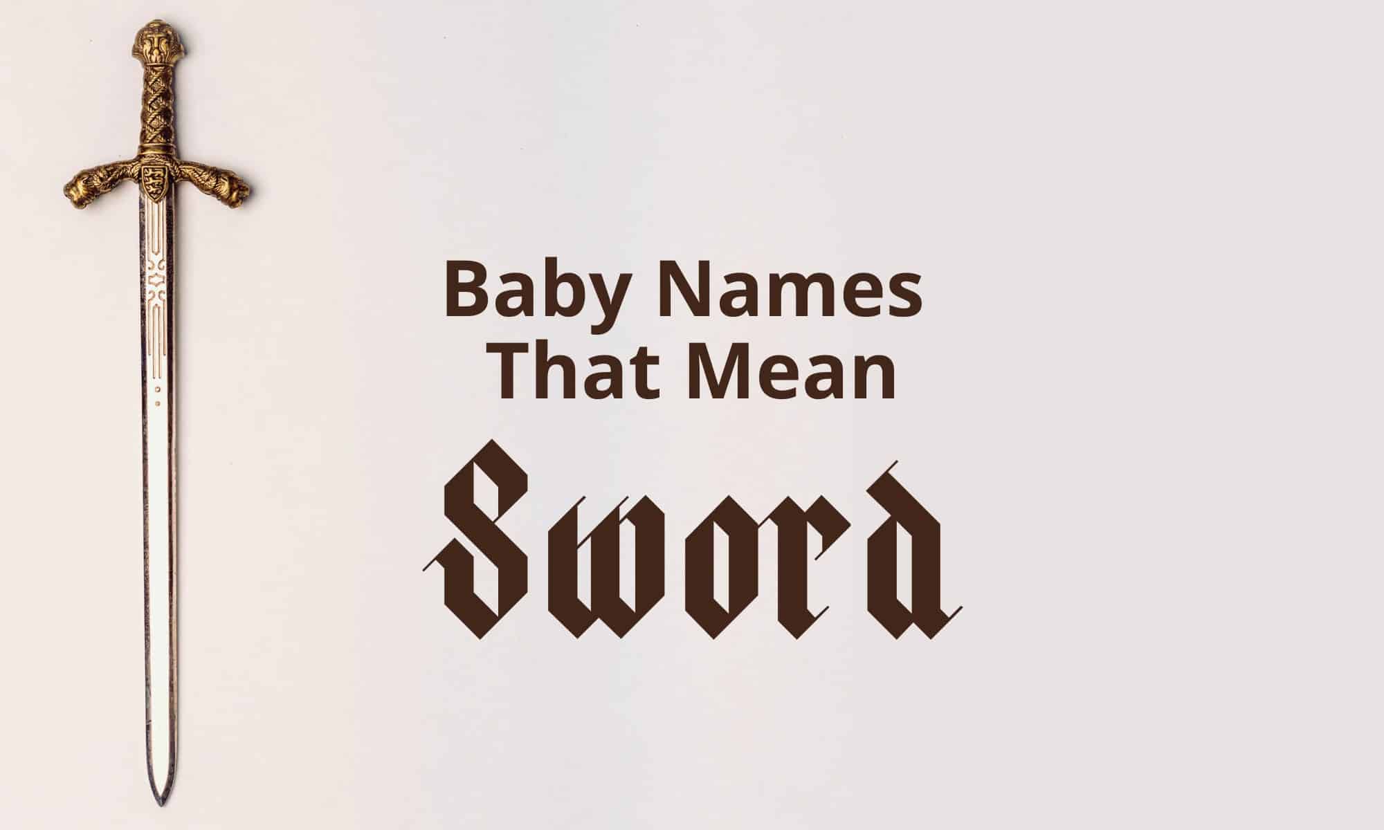 Ancient Greek Sword Names