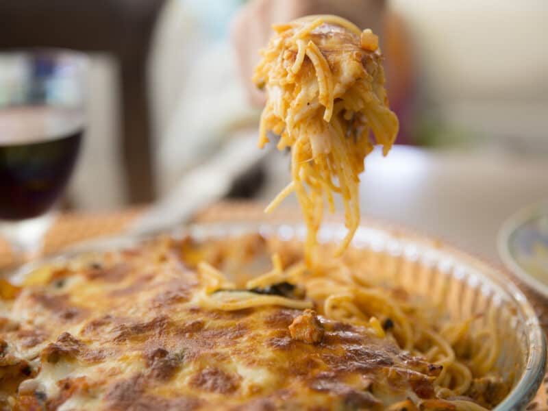Baked Spaghetti Recipe | Moms Who Think