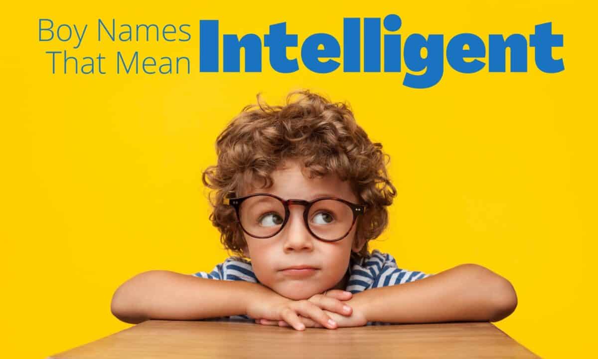Boy Names That Mean Intelligent | MomsWhoThink.com