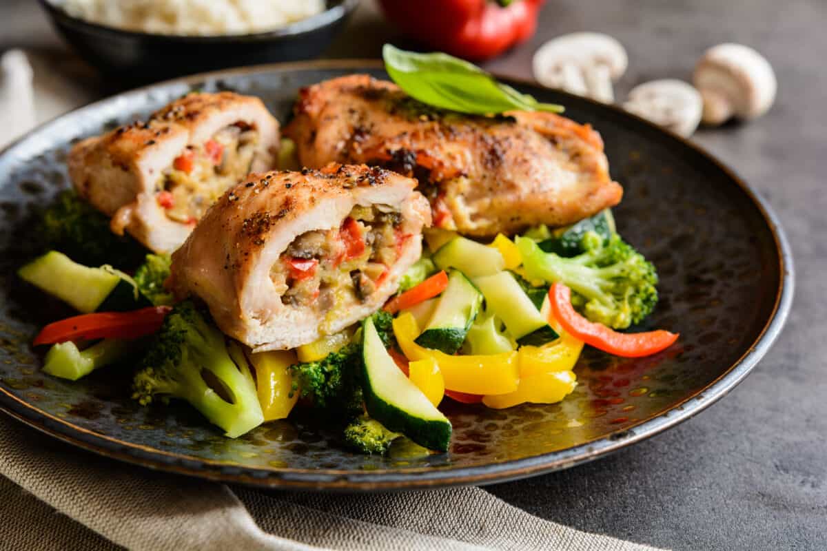 You Need to Take a Look At This Rice Stuffed Chicken Breasts Recipe ...