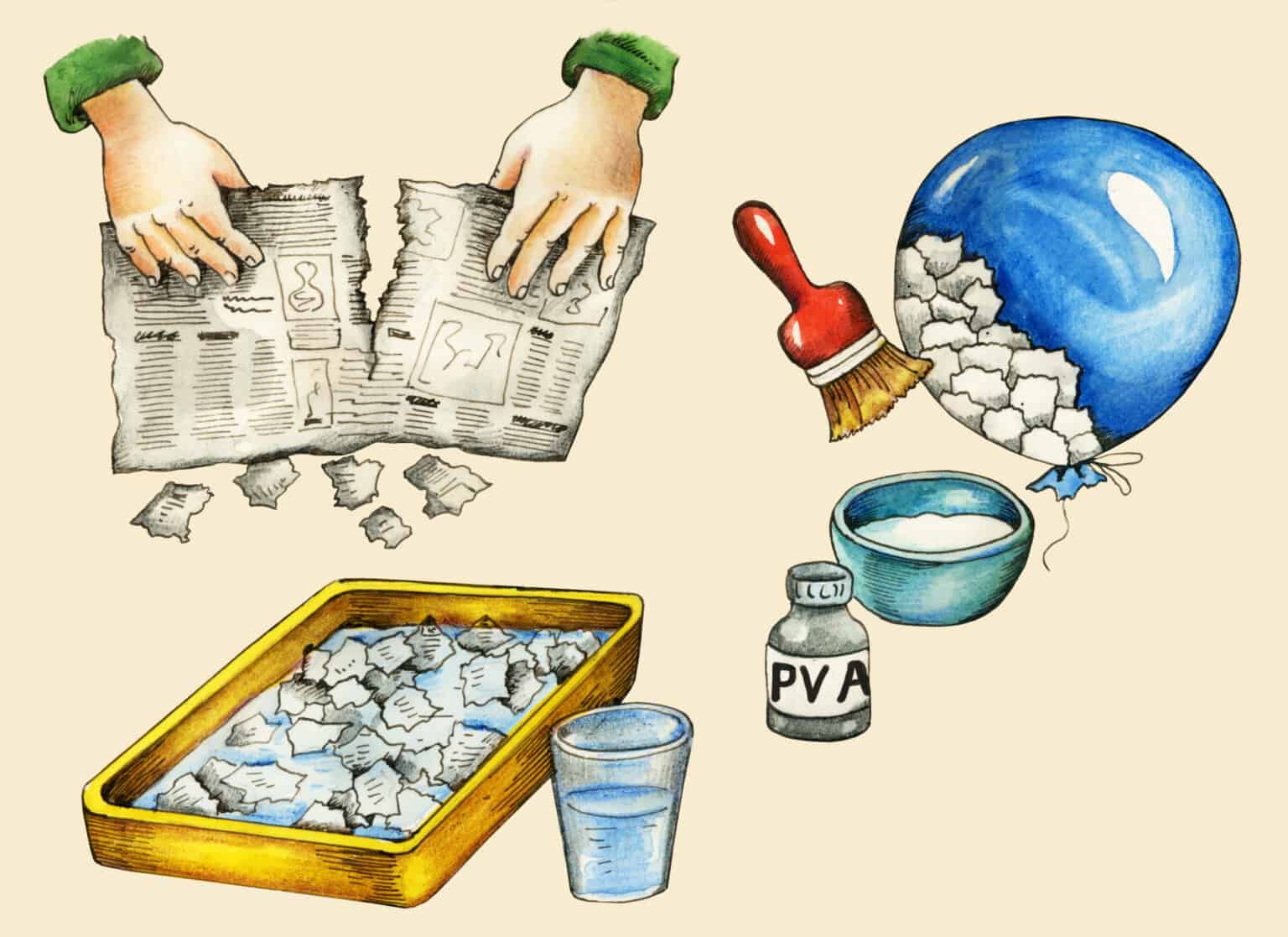 How to Make Paper Mache